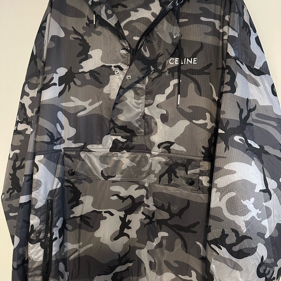 Celine | Jackets & Coats | Celine Camouflage Jacket | Poshmark